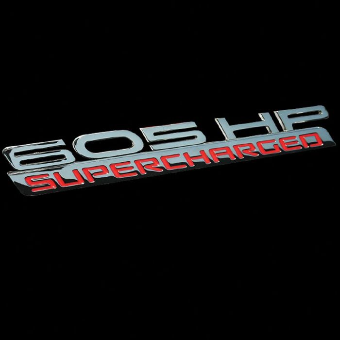Supercharged Badge Carbon Fiber SRT Supercharger" Badge – ReBadge
